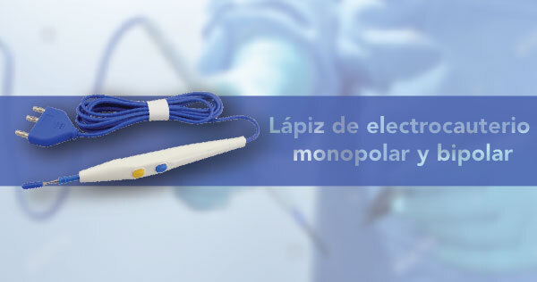 El lápiz de electrocauterio monopolar y bipolar